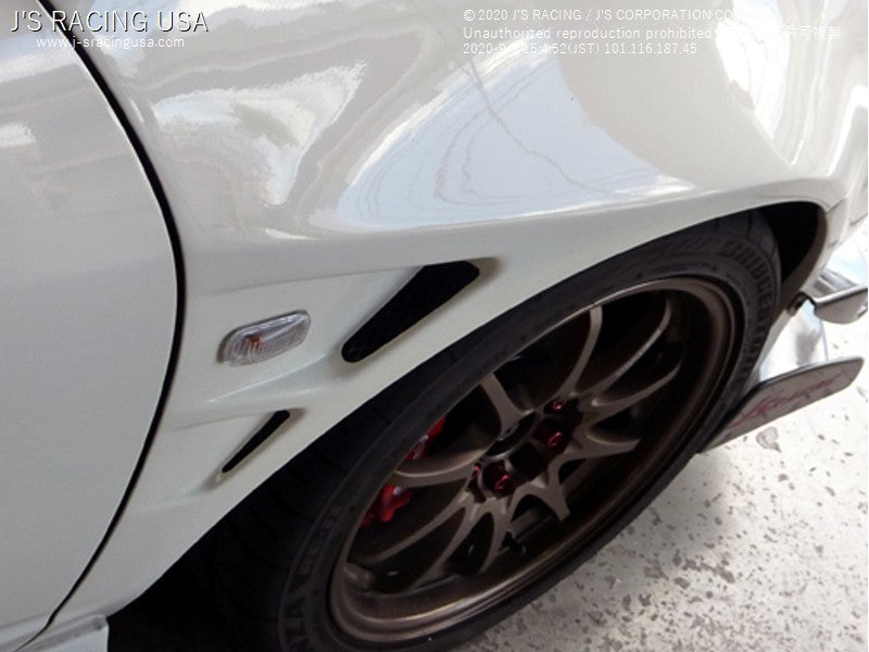 J'S RACING DC5 TYPE-R Front Wide Fender kit FRP - On The Run Motorsports